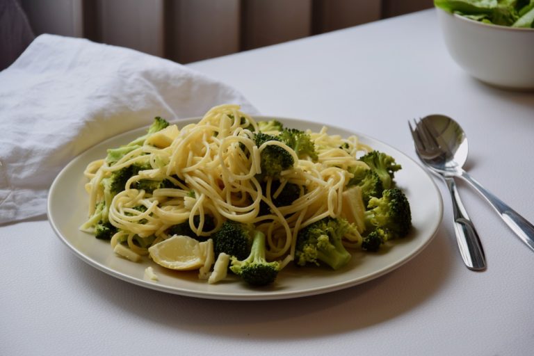 Zitronenpasta mit Brokkoli - Preferences of Lisa